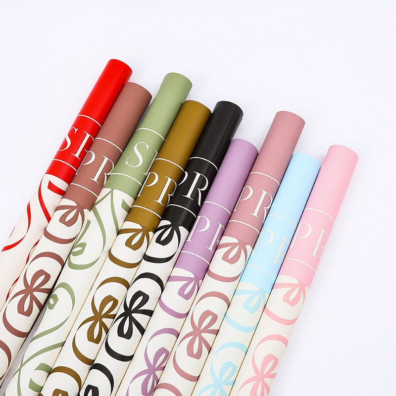 Chrome Hearts English Series Floral Wrapping Paper – 20 Sheets - lr ...